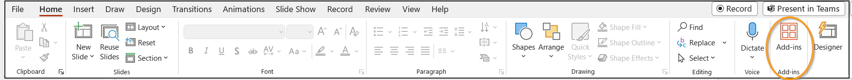 Run a Polling @ McGill session from PowerPoint with Vevox